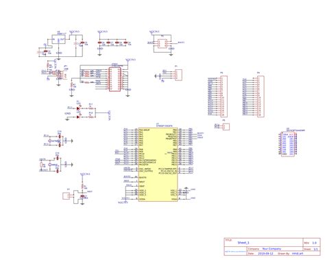 Stm32f103c8t6 Blue Pill схема