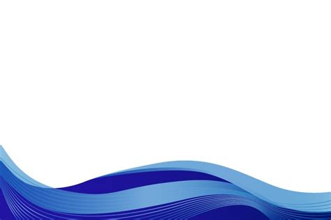 Abstract Blue Wave Curve Art Graphic Background