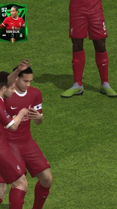 Perfect Van Dijk Goal 🥶⚽️💀 Football Footballshorts Fifamobile Fifa