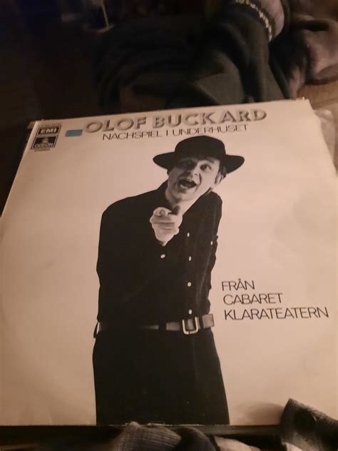 Se Produkter Som Liknar Lp Skiva Med Olof Buckard På Tradera 617471002