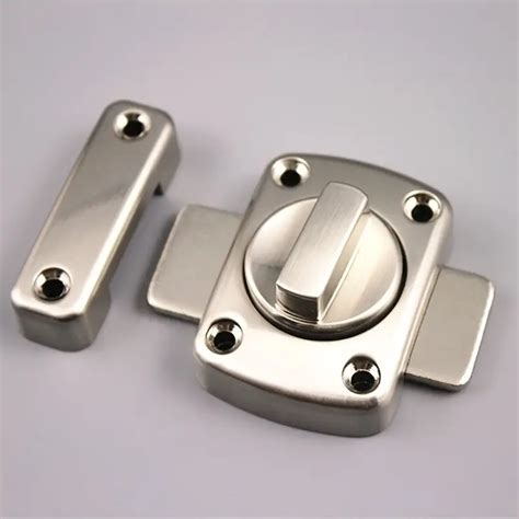 Home Security Door Lock Rotate Bolt Latch Gate Latches Door Slide