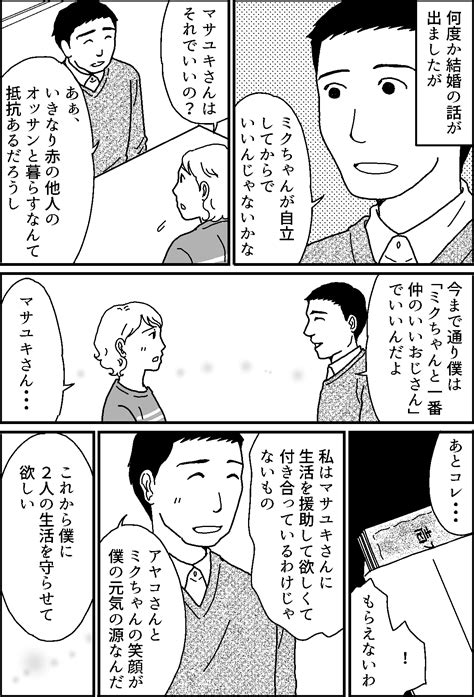＜娘と継父の真実は？＞離婚から2年。娘を大事にしてくれる「彼」と出会い、援助【第2話まんが】 ママスタセレクト