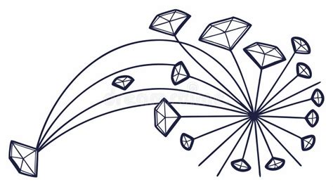 Decorative Floral Element Illustration Elegant Natureinspired Design Graphic Vector Design