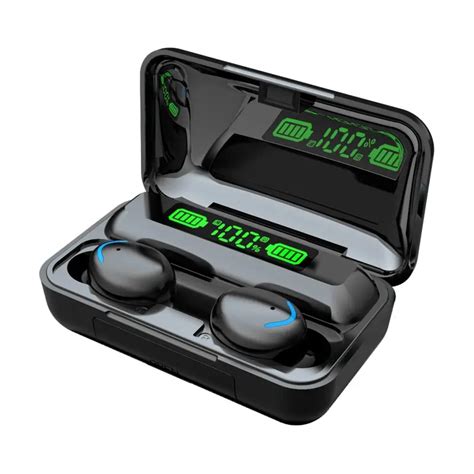 F9 5C Tws Fones De Ouvido Sem Fio Bluetooth Display Digital Heaset