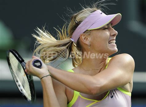 シャラポワ ベネソバを下し準決勝進出、東レ・パンパシフィック・オープン 写真12枚 国際ニュース：afpbb News