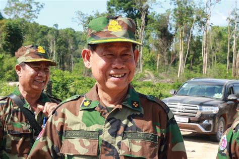 ឯកឧត្តម នាយឧត្តមសេនីយ៍ ខ្វាន់ ស៊ាម បានដឹកនាំគណប្រតិភូបញ្ជាការដ្ឋានវិស្វកម្ម