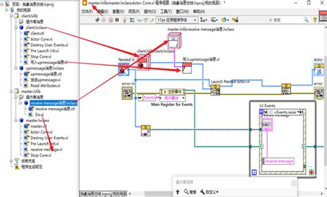 labview在af框架中通过抽象消息，嵌套操作者向上对调用方操作者发送消息 小猪向钱冲 博客园