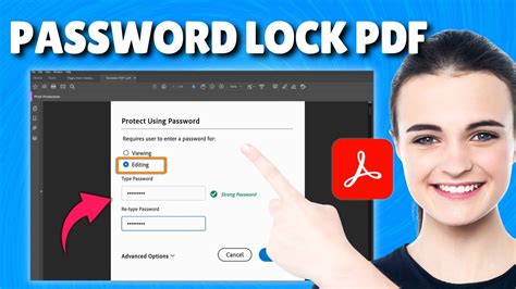 Lock Your Pdf With A Password Using Adobe Acrobat Youtube