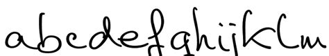 Cedi Regular Font Handwritten Casual What Font Is