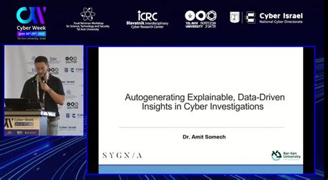 Sygnia On Linkedin Cyberweek Ai Cybersecurity Cyberinvestigations Cyberanalytics…