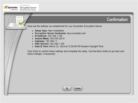 Once You Click Done The Network Interface Will Be Restarted And The Network Details Will Be