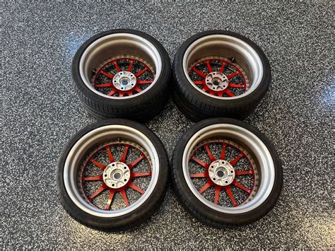 Hre 593rs 3 Piece Forged 19 Wheels W Michelin Tires Porsche 996 997