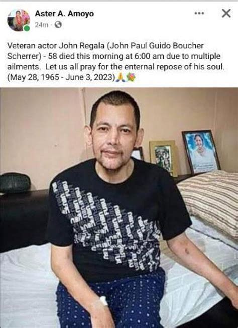 Beteranong Aktor Na Si John Regala Pumanaw Na Sa Edad Na GMA Entertainment