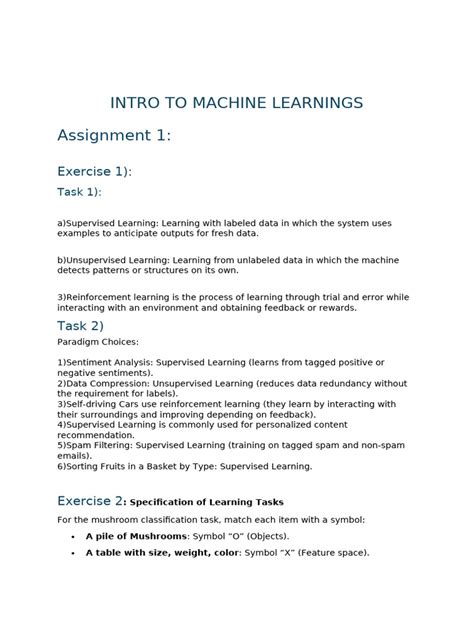 Intro To Machine Learning Pdf Machine Learning Learning