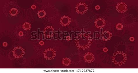 Micro Virus Cell Cartoon Microscope Floating Stock Illustration