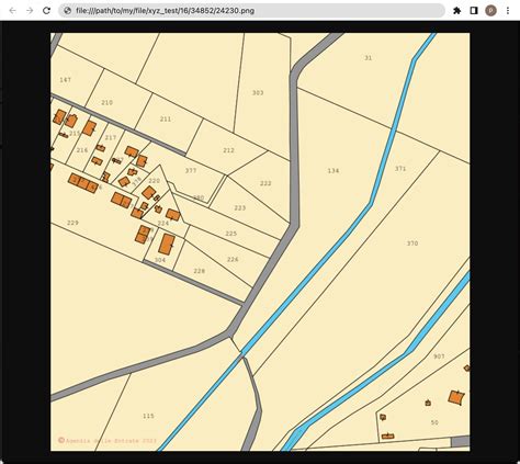 Qgis Create An Xyz Tile Using A Wms Connection Geographic