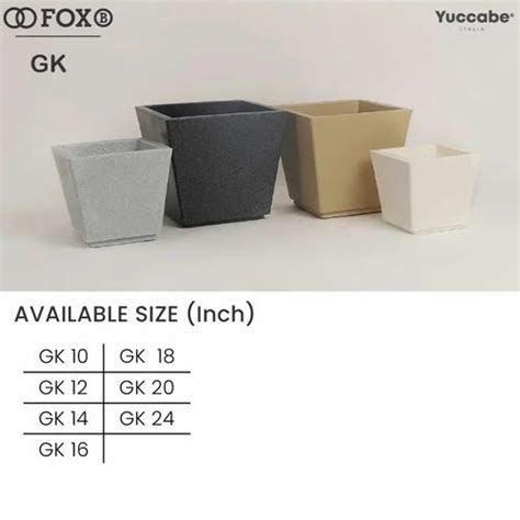 Grey Gk Indoor Planters At ₹ 450 In New Delhi Id 2851493336212
