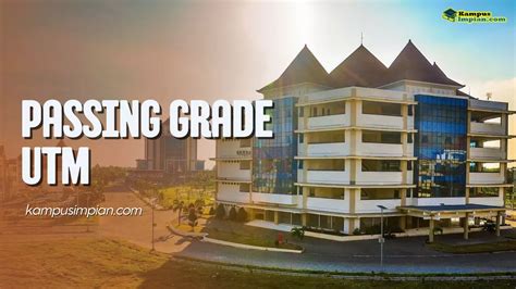 Passing Grade Utm 20252026 Daya Tampung