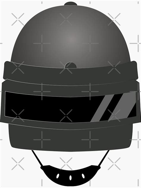 LVL 3 Helmet PUBG Sticker By Soronelite Redbubble