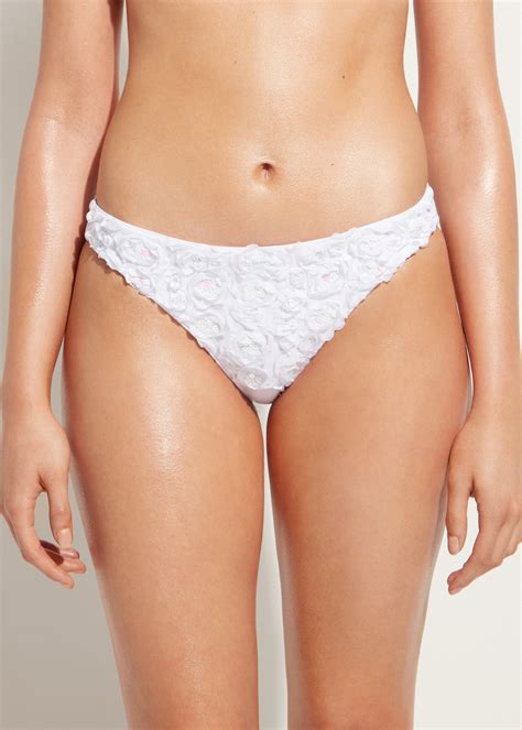 Bas De Maillot à Fleurs Parigi Culottes Calzedonia