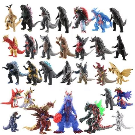 Jual Action Figure Mainan Godzilla King Of Monster Gojira Multi Version