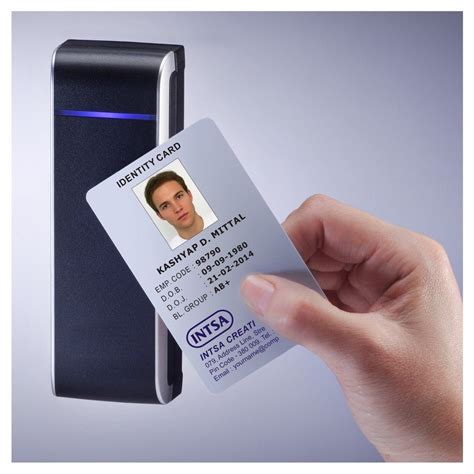 Plastic Rectangular Rfid Proximity Card Model Unnati At ₹ 10piece In