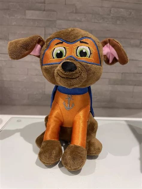 Paw Patrol Soft Toy Plush Nickelodeon Spin Master Mighty Pups Zuma Soft