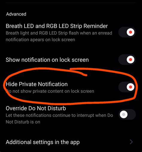 Hide Notification On Lock Screen Always Goes Back To Disabled Setting R RedMagic