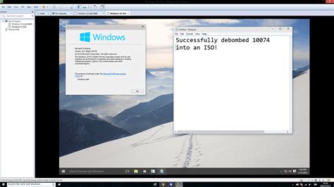 I Have Successfully Created A Debombed 10074 Pro Iso Rwindowsbetas