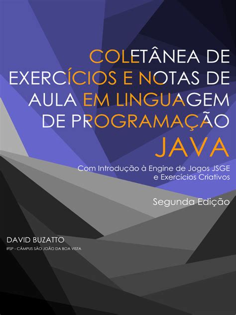 Coletanea Deexerciciosenotas Deaula Emlinguagem Deprogramacao Java 2ed Pdf