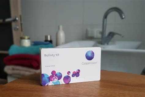 Monthly contact lenses Biofinity XR - ManasLecas.lv