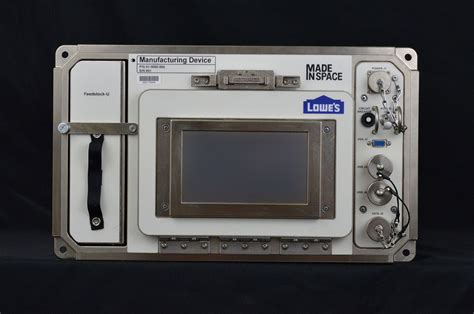 First Retailer In Orbit Lowes And Made In Space Send 3d Printer To