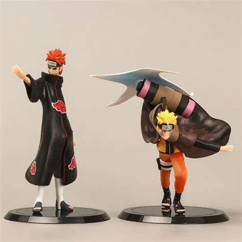 Bandai Naruto Anime Cm PVC Toy Payne Naruto Doll Collection For Fans Anime Figure Model Cake