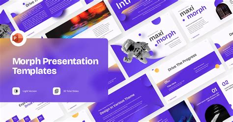 Morph Powerpoint Template Incl 3d And Morph Envato