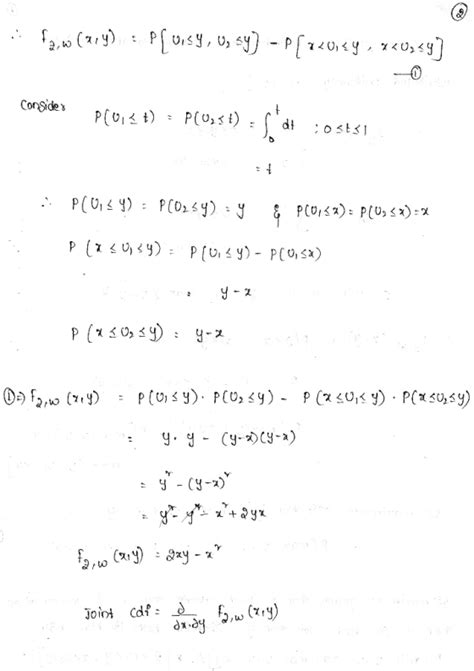 Let Ui And U2 Be Independent Random Variables Each One Distributed