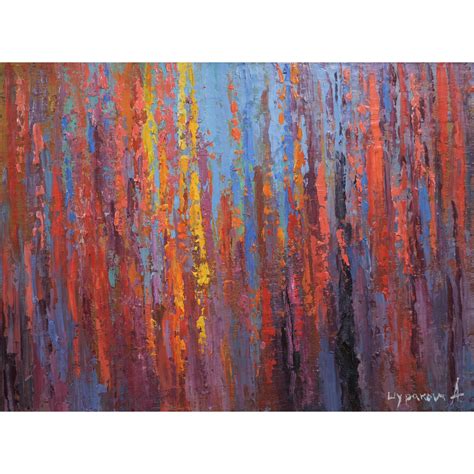 Купить картину Лесная абстракция в Москве от художника Шуракова Анна