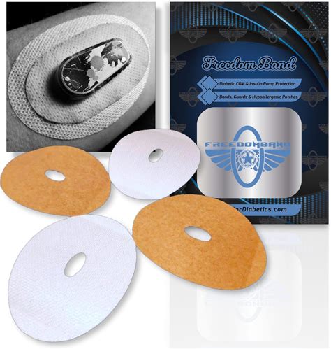 10 Count Tan Underlay Skin Barrier Adhesive Patches Compatible With Dexcom G6