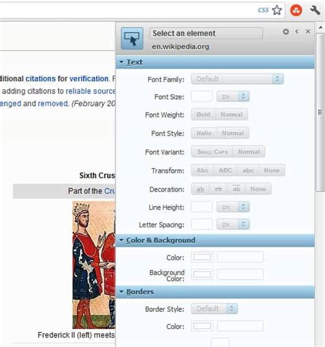 Modify The Appearance Of Websites With Stylebot For Chrome Ghacks