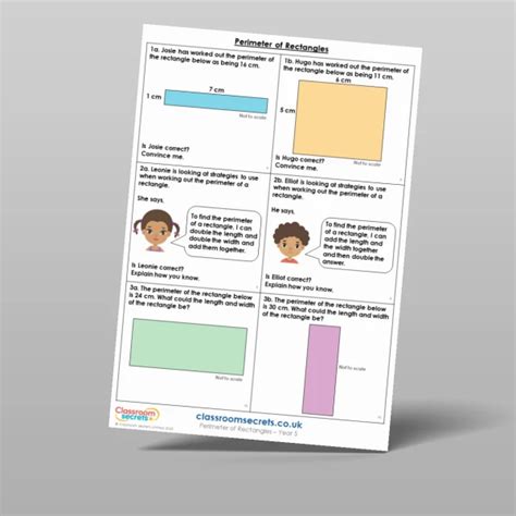 Year 5 Perimeter Of Rectangles Reasoning And Problem Solving Resource Classroom Secrets