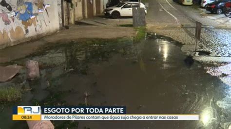 Vídeo Moradores Denunciam Esgoto A Céu Aberto Em Rua De Pilares No