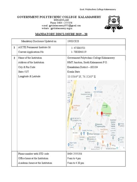 Govt Polytechnic College Kalamassery Pdf Diploma Doctor Of Philosophy