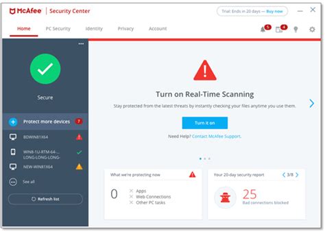 Mcafee Error Real Time Scanning Disabled Windows Diary