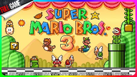 Super Mario Bros 3 SNES Longplay Super Mario All Stars US YouTube