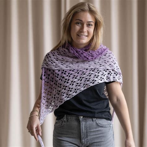 Durable Haakpakket Top Down Flower Shawl Wolwinkel Caros Atelier