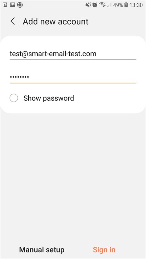 SmarterMail How To Setup Email In Android Mobile Device Website Solution Knowledge Base