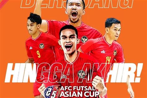 LINK Live Streaming Timnas Futsal Indonesia Vs Arab Saudi Kualifikasi