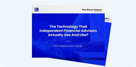 Michael Kitces On Linkedin Kitces Report The Technology That Independent Financial Advisors