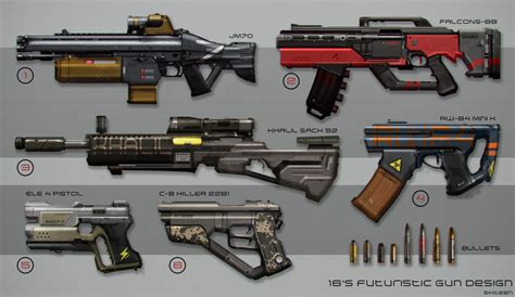 Sci Fi Gun Design By Metaphor9 On Deviantart
