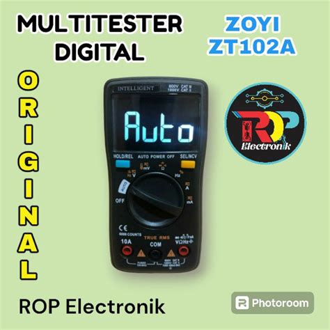 Jual Multitester Digital ZOYI ZT102A ORIGINAL | Shopee Indonesia
