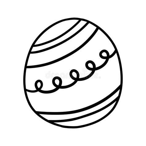 Easter Doodles Clipart Stock Illustration Illustration Of Cartoon